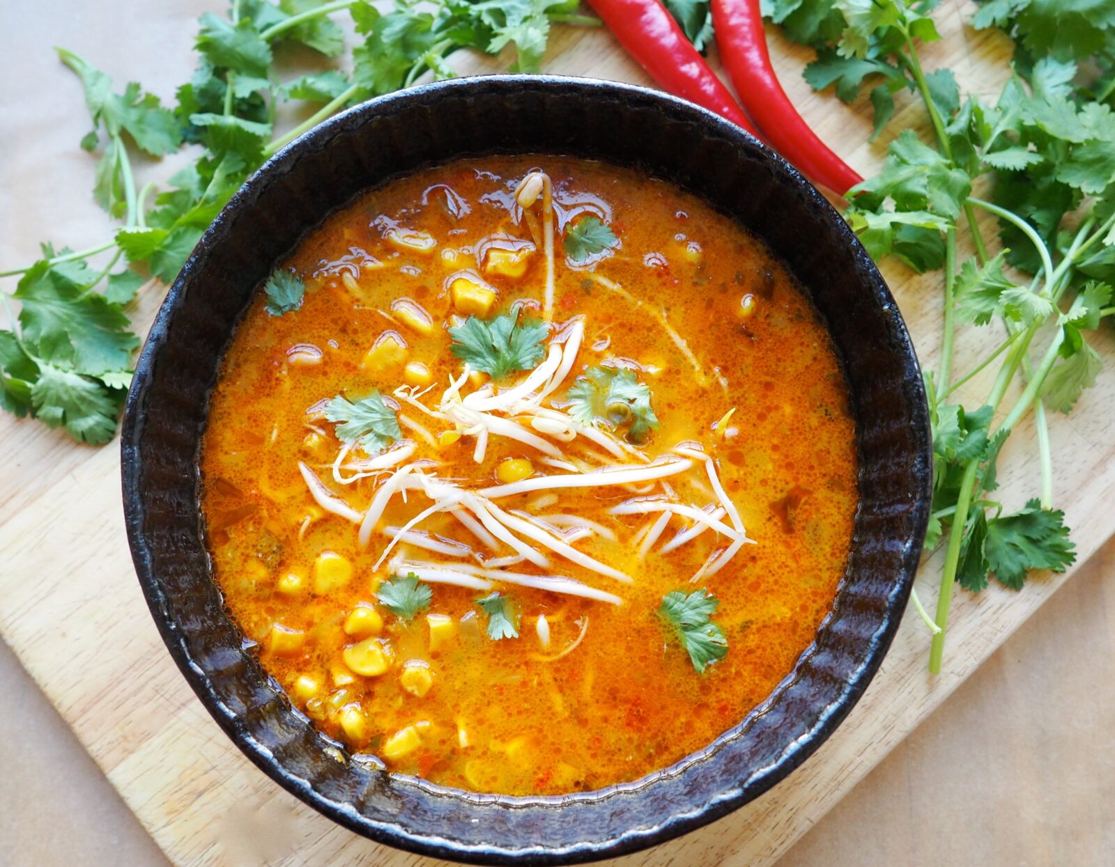 Thai Corn Soup Recipe - Healthy Recipes by Lyndi Cohen